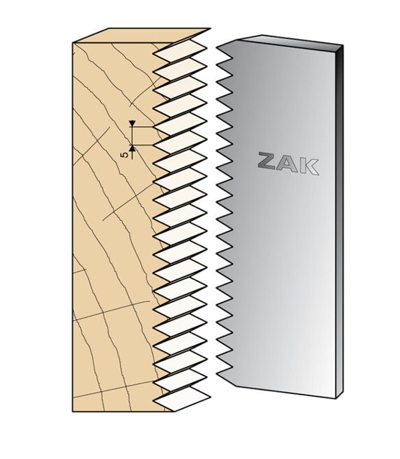 ZAK - Jeu de 2 Fers pour Porte-Outils Hauteur 100 mm - Profi...