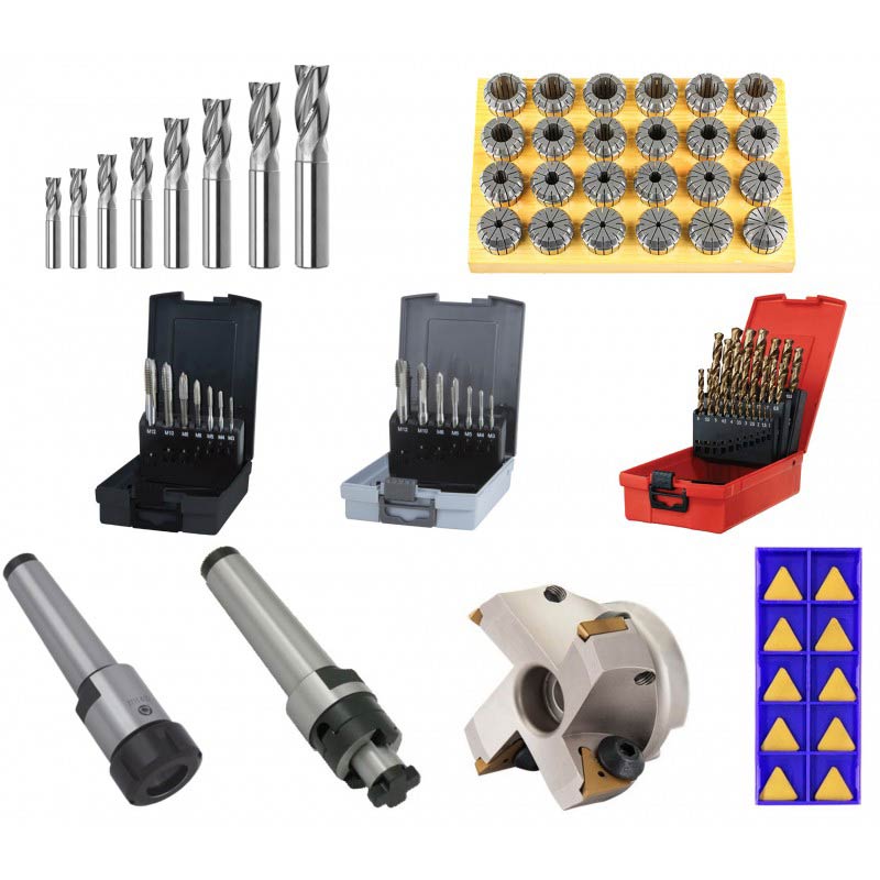 Kit d'outils pour fraiseuse métal Cormak | Atelier des...