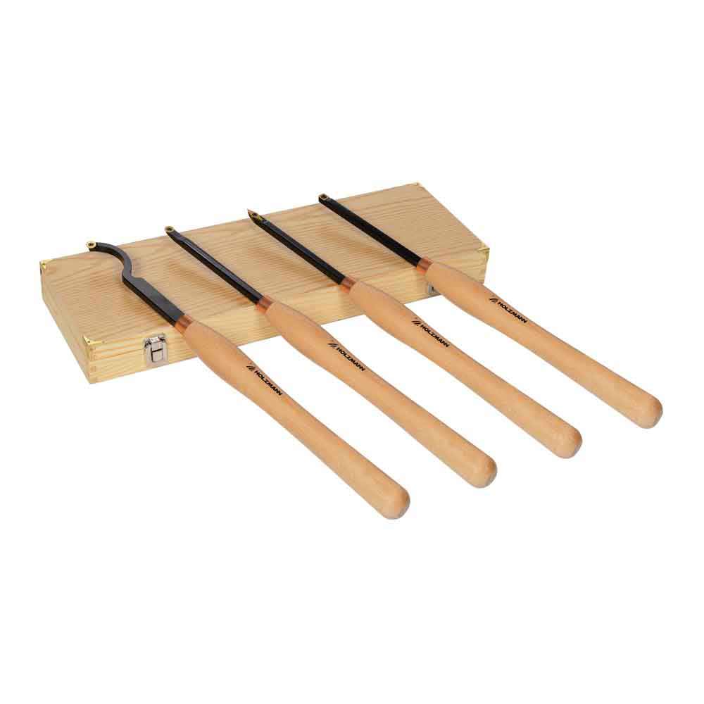 H4TLGM - Coffret de 4 gouges pastille carbure - Longueur de...