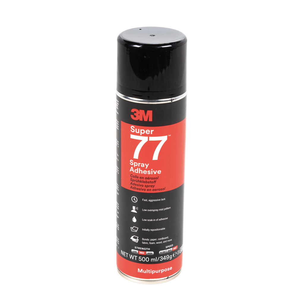 3M - Super 77 Spray Adhesive colle en aérosol 500 ml | Ateli...