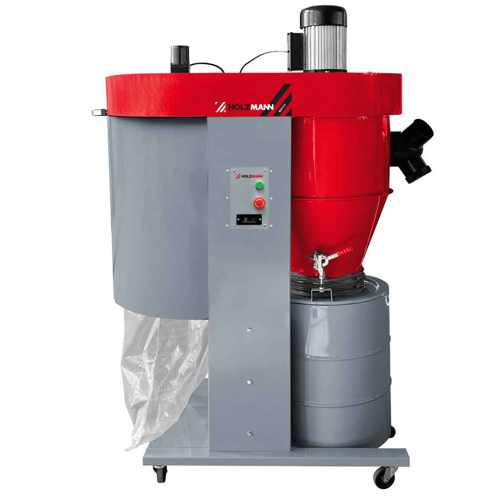 Aspiration Cyclonique à copeaux RLE1500 Holzmann | Atelier d...