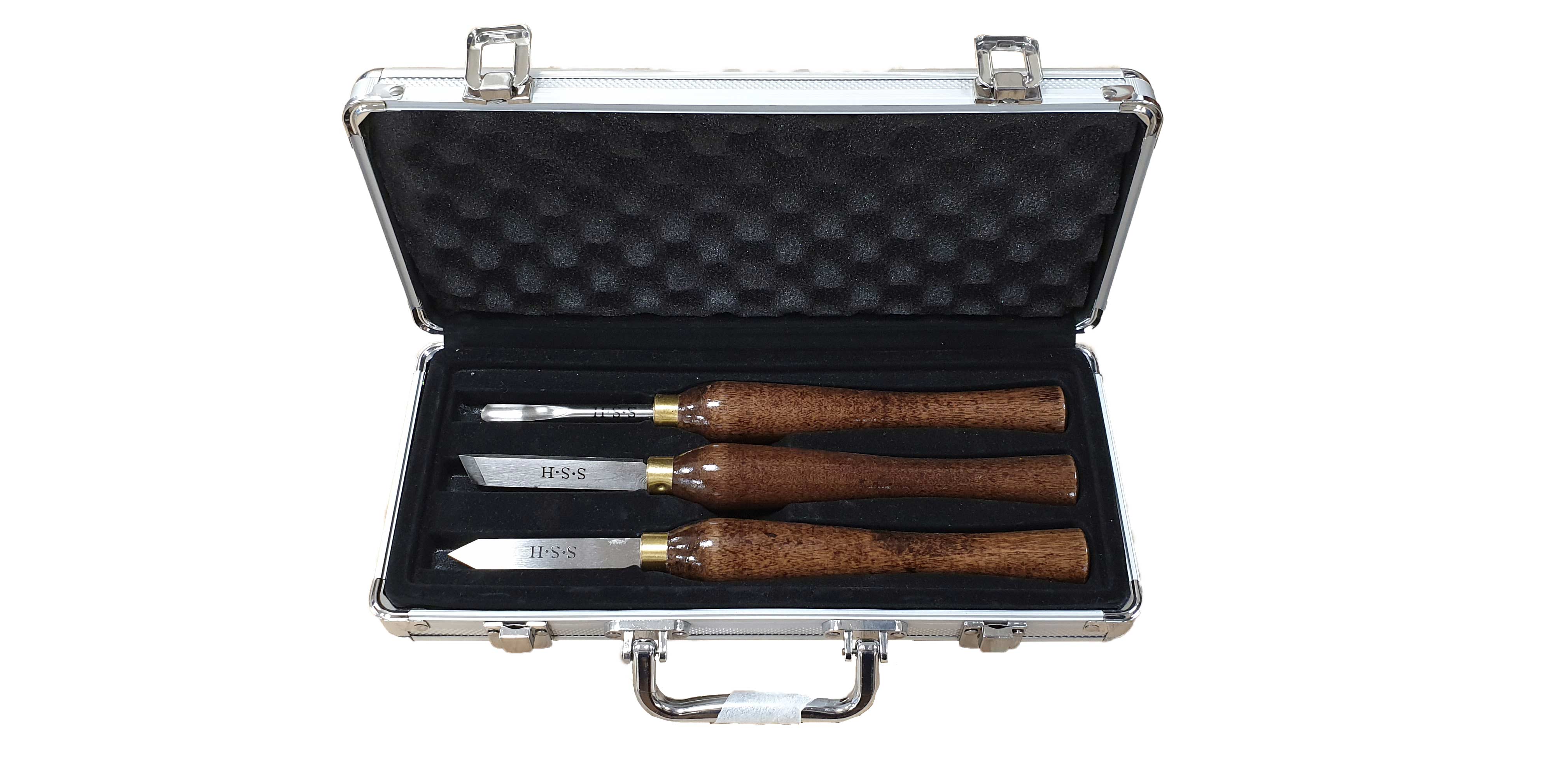 Coffret de 3 Gouges pour le Tournage sur Bois | Atelier des...